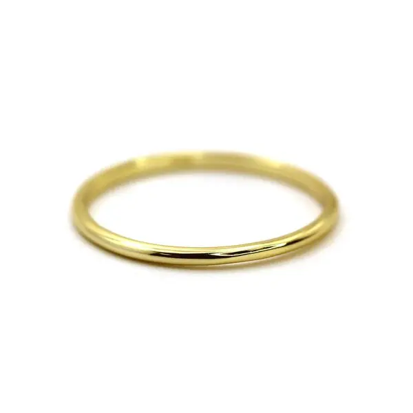 VICSTONENYC FINE JEWELRY 14k Yellow Band Ring - Gold
