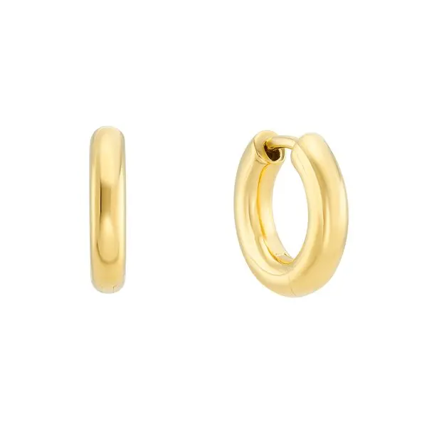 AUREE JEWELLERY Fernshaw Mini Huggie Hoop Earrings - Gold