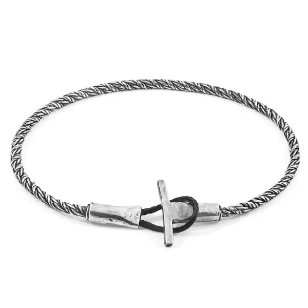 ANCHOR & CREW Cambridge Mooring Chain Bracelet - Silver