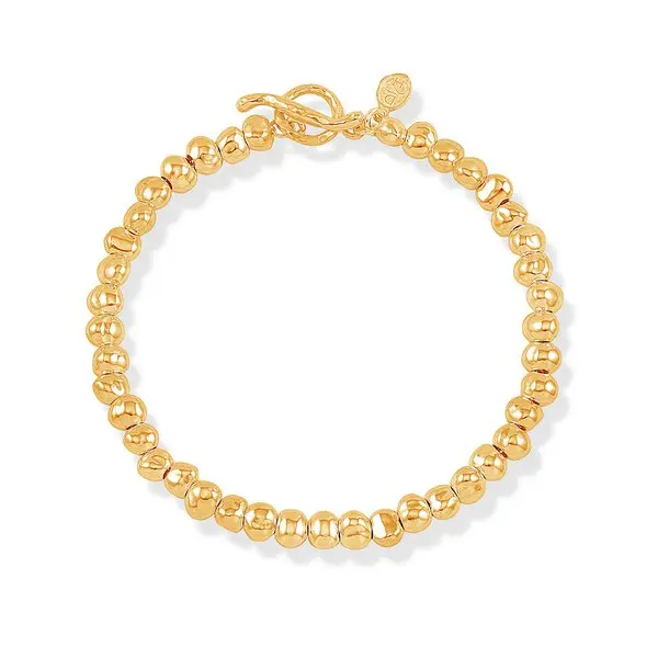 DOWER & HALL Signature Nugget Vermeil Bracelet - Gold