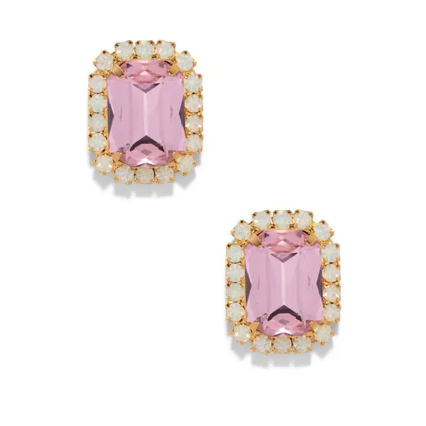 THE PINK REEF Stud Earrings - Pink