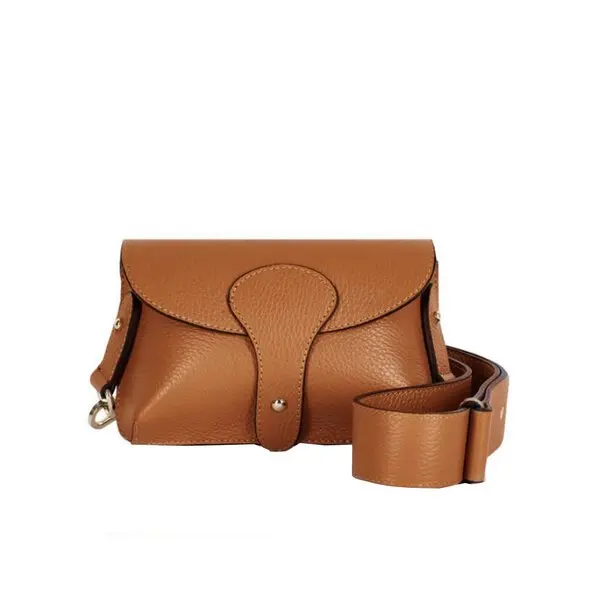BETSY & FLOSS Luca Small Crossbody Bag - Brown