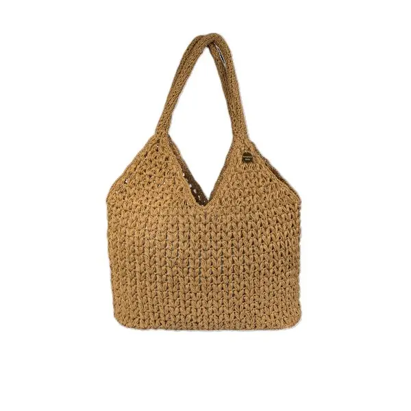 SPRINGMOONATELIER Raffia Beach Bag