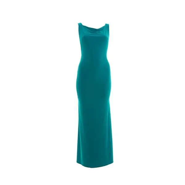 CHIARELLA Long Sleeveless Gown With Open Back