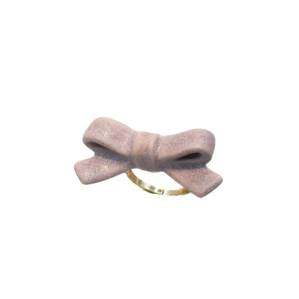 H2 STUDIO Bowtie Maniac Small Ribbon Ring - Pink