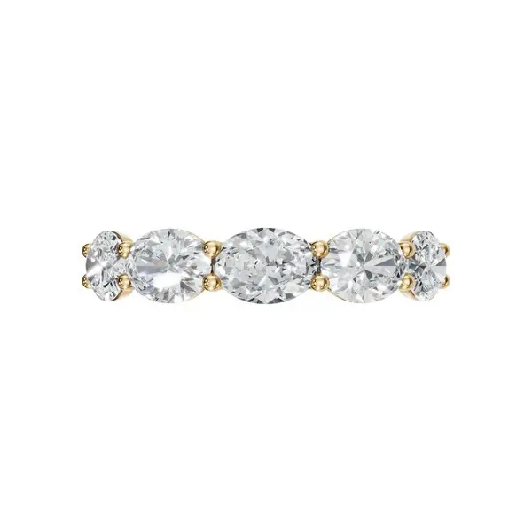 AYA FINE JEWELRY 2.19ct Oval Diamond 14k Gold Ring - Yellow