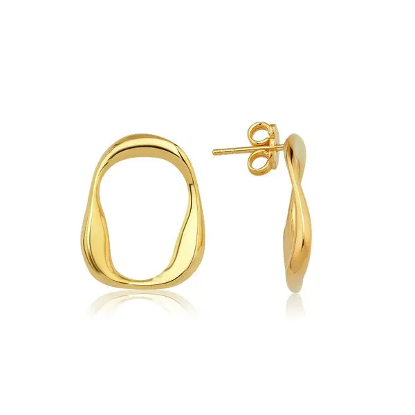 Mishka Wave Earrings Mini - Gold