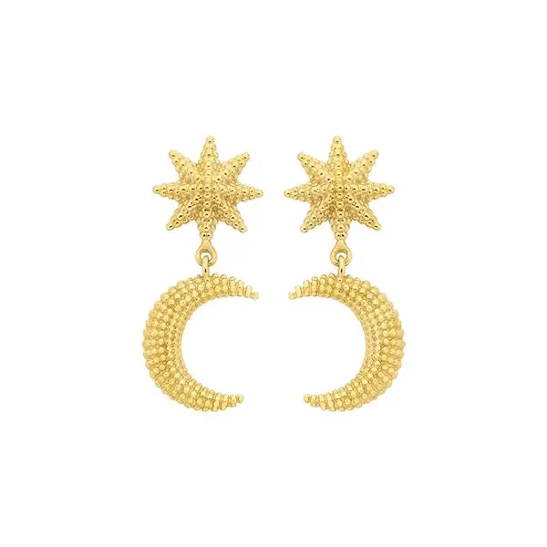 ZOË & MORGAN Moonlight Earrings - Gold