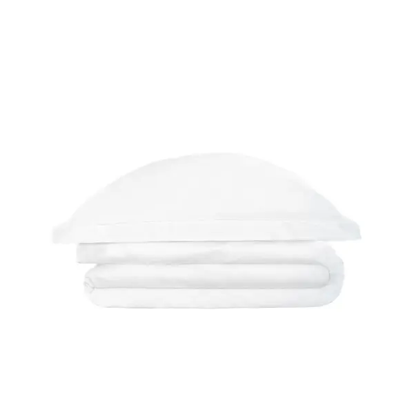 DECOFLUX HOME Sateen Bed Linen Set Optical - White