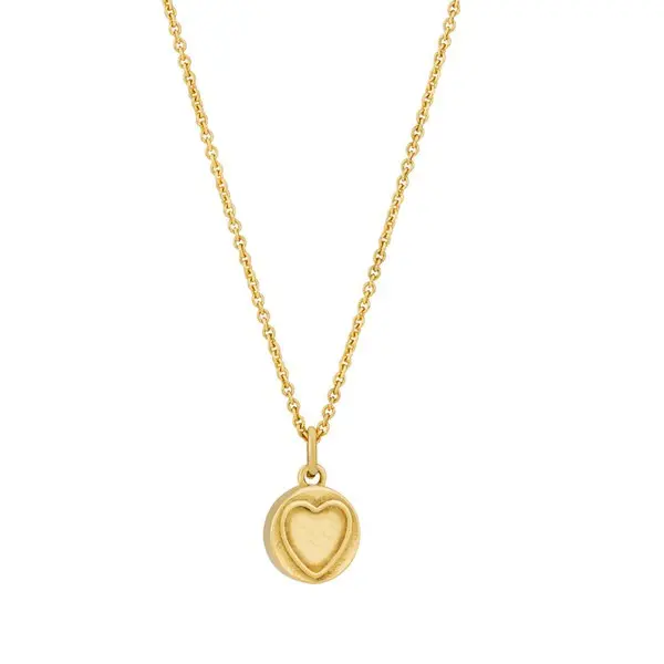 POSH TOTTY DESIGNS Sweetheart Necklace - Gold