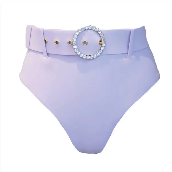 LULA-RU Daphne High-waist Bottom - Purple