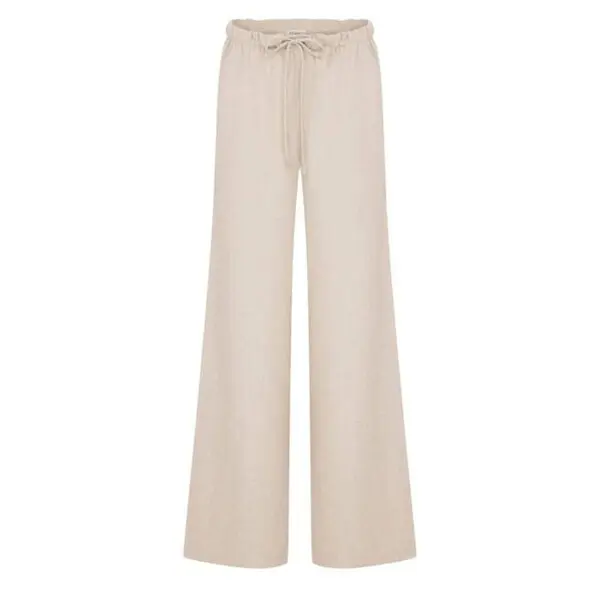 THISISU COLLECTION Wide-leg Pants With Drawstring