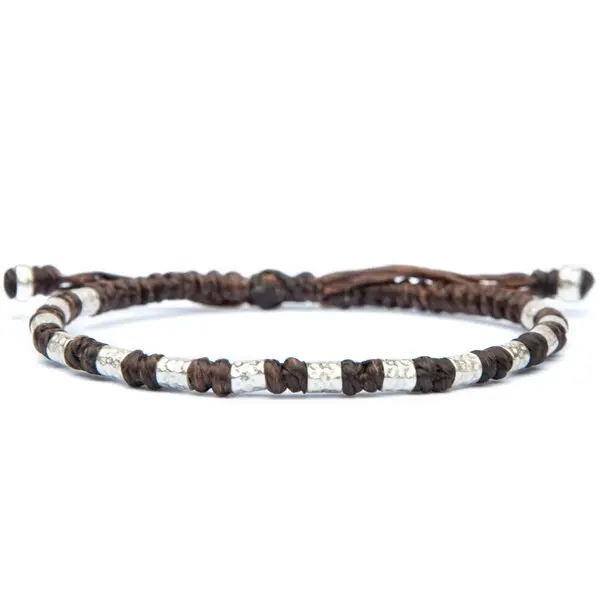HARBOUR UK BRACELETS Viking Rope Bracelet - Brown