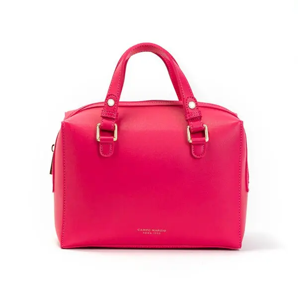 CAMPO MARZIO ROMA 1933 Edith Mini Bowling Bag - Pink