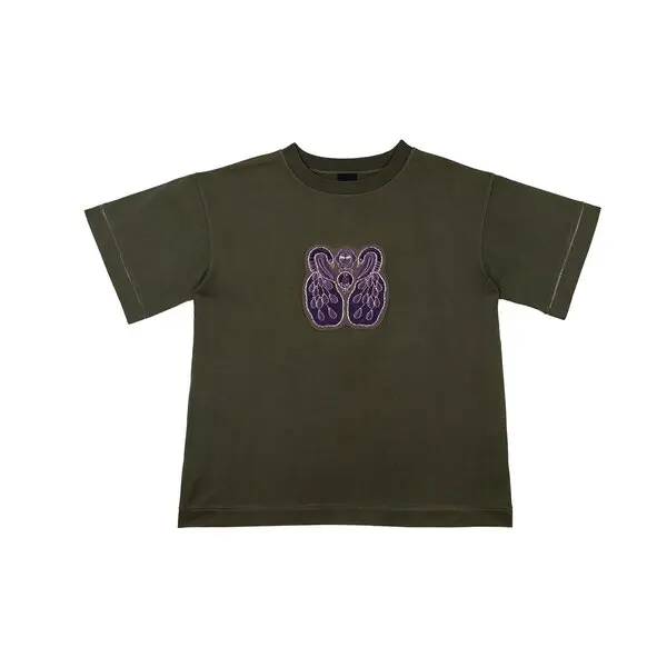 LO NEEL Bibi Organic Cotton T-shirt - Green