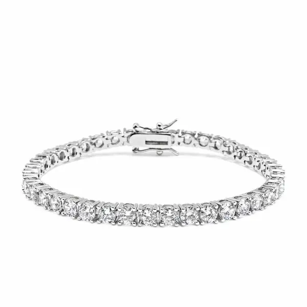 NIALAYA JEWELRY Tennis Bracelet - Silver