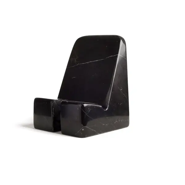 AND JACOB Tablet Holder Marble - Black