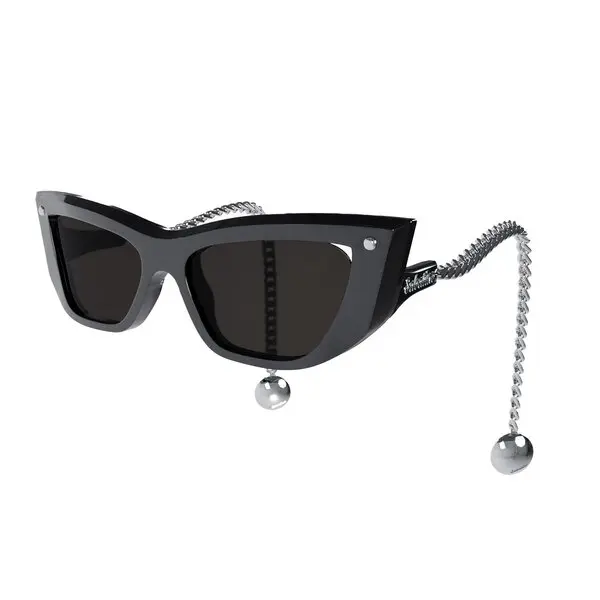 SABATINO Deluxe Sunglasses With Pendant - Black