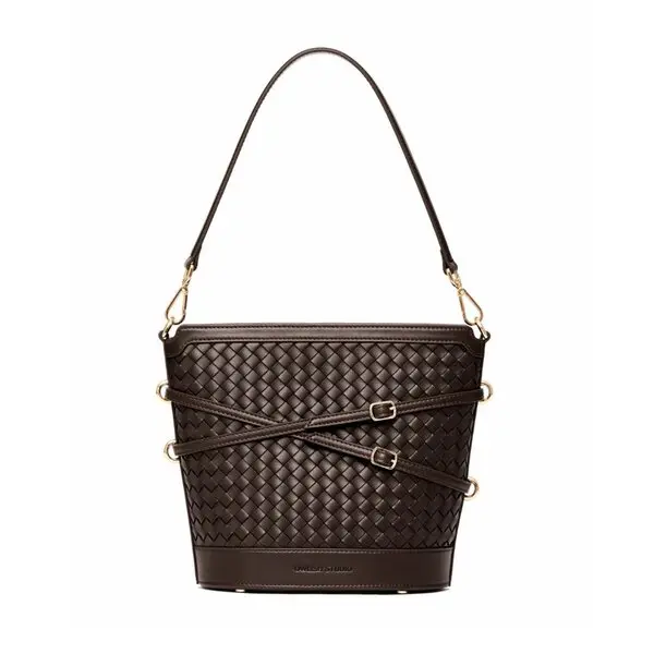 OWLISH STUDIO Glacier Woven Bucket Bag