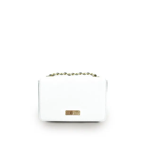 APATCHY LONDON The Grace Leather Bag - White