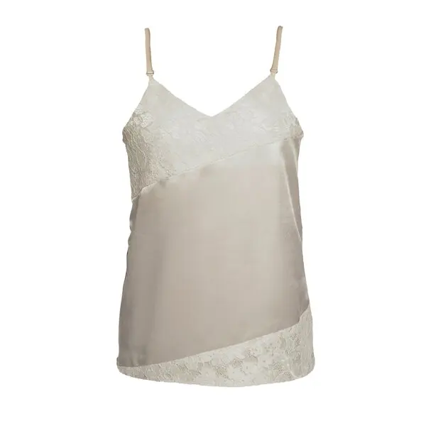 ATS THE LABEL Lace Detailed Satin Camisole