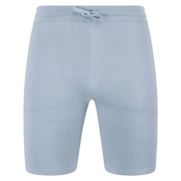 PAUL JAMES KNITWEAR Midweight Allessio Cotton Knitted Shorts - Blue/white