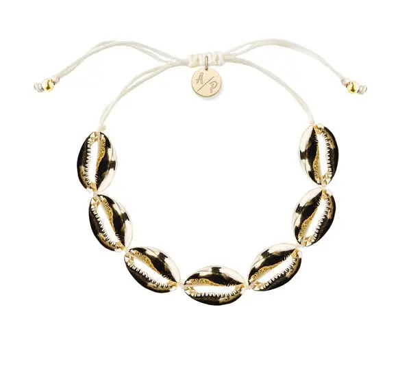 ADRIANA PAPPAS DESIGNS Mini Shells Bracelet - White