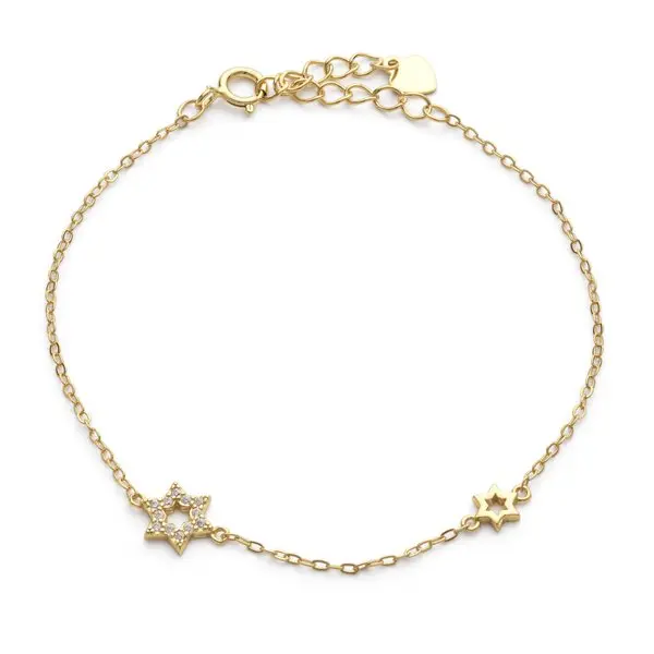ELK & BLOOM Dainty Star Bracelet - Gold
