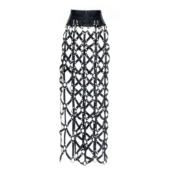 MY MOKONDO Melania Skirt With Metal Ring And Stud Details