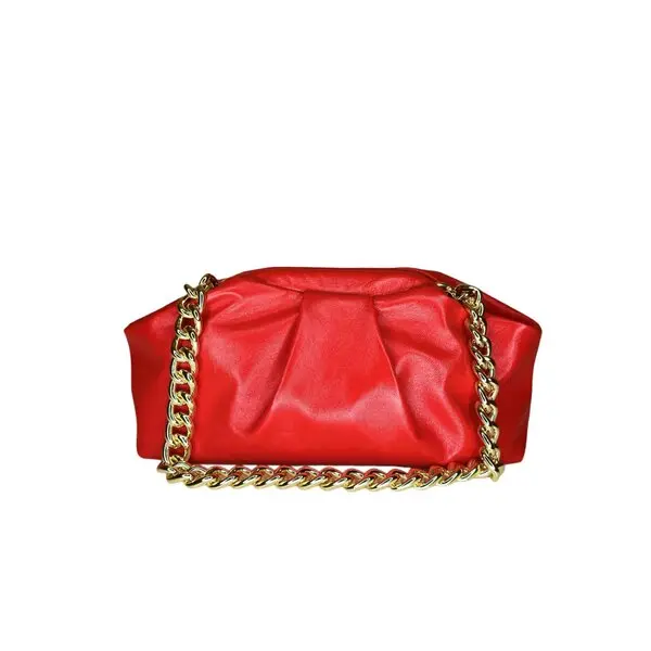 RUJ HERITAGE Mini Puffy Bag - Red