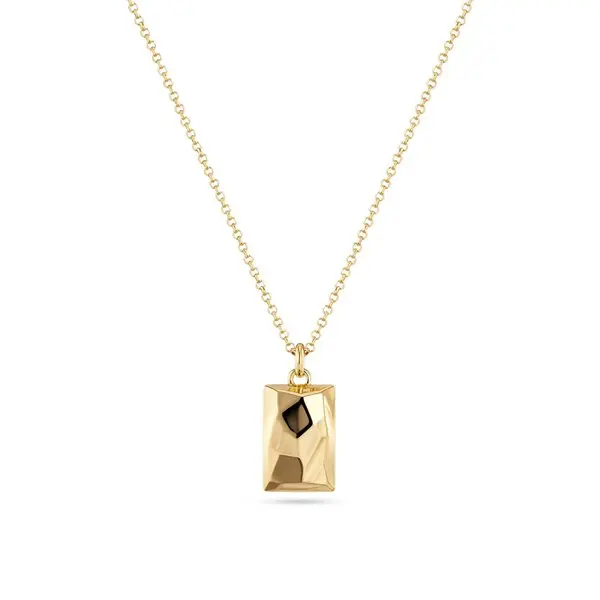 SIF JAKOBS JEWELLERY Rettangolo Necklace - Gold