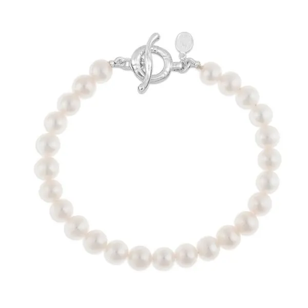 DOWER & HALL Pearl Bracelet - White