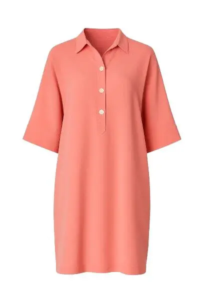 CONQUISTA Oversized Tencel Sack Dress