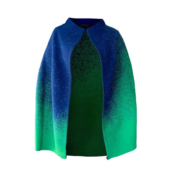 ARTO. Cape Coat With Zip Opening