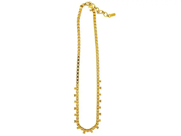 VICKISARGE Neutrals Long Chain Necklace - Gold