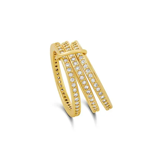 SHYMI Stacked Ring - Gold