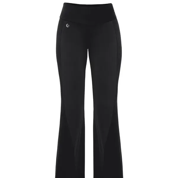 JJWINKS Petite Happy Hour Wide Leg Lounge Pants - Black