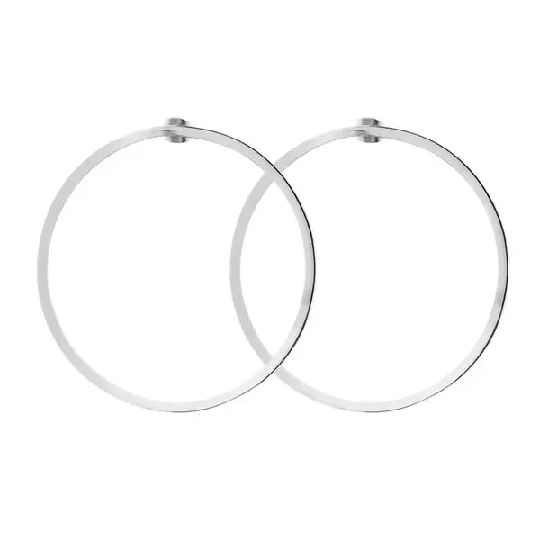 SOPHIE SIMONE DESIGNS Circle Of Love Earrings - Silver