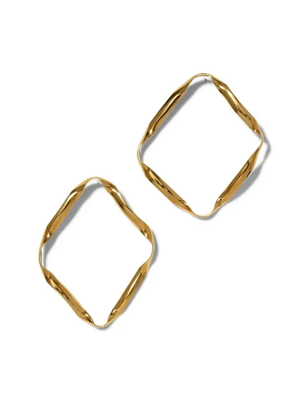 JAREDJAMIN Ribbonelle Post Earrings - Gold