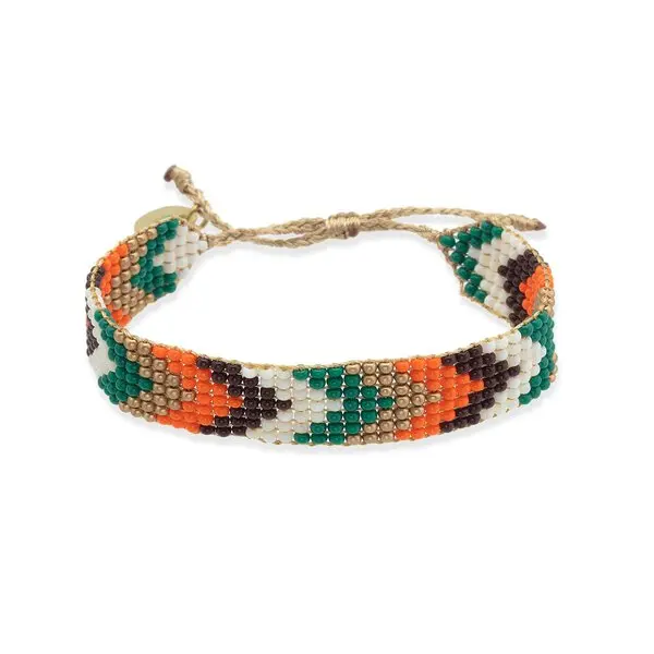 MILOU JEWELRY Olivia Beaded Bracelet - Green