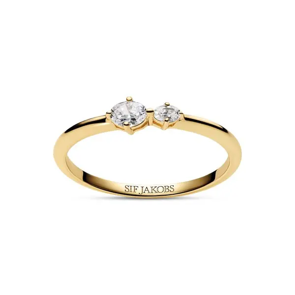 SIF JAKOBS JEWELLERY Ovale Due Ring - Gold