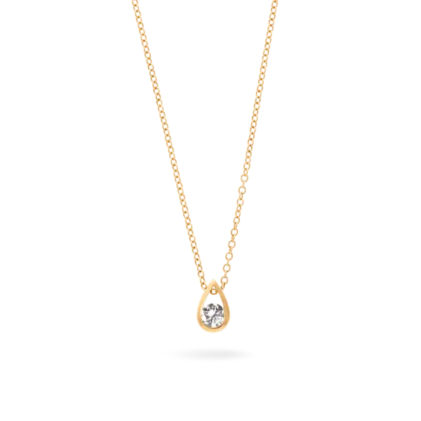 LUCY QUARTERMAINE Solid Opulence Diamond Pendant - Gold