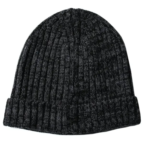 LORDS OF HARLECH Twisted Beanie - Grey/black