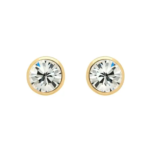 EMMA HOLLAND JEWELLERY Crystal Stud Earrings - Gold