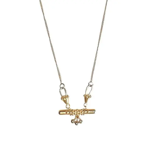 RIZE Bar Amulet Necklace - Gold