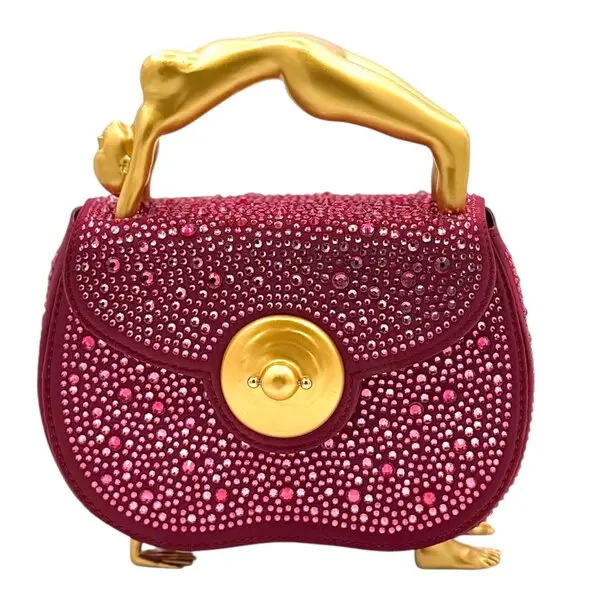 BOCCINELLI Satin Free Riot Top Handle Bag