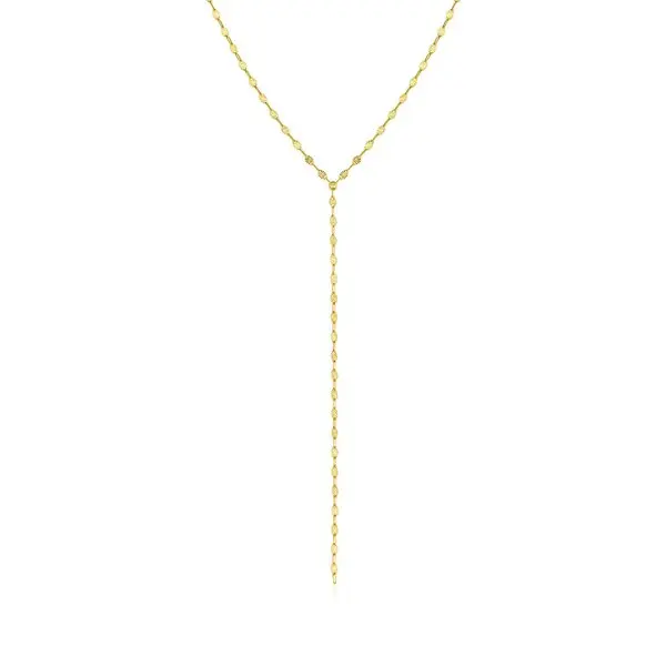 SET & STONES Rio Lariat Necklace - Gold