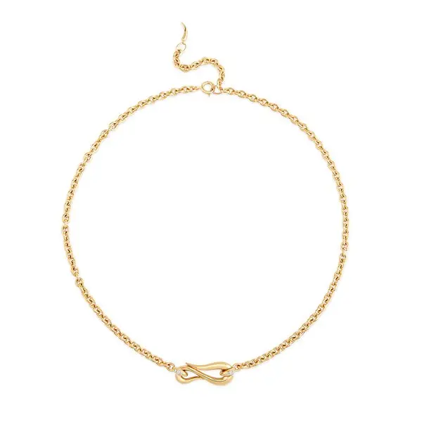 DINNY HALL Toro Lasso Necklace - Gold