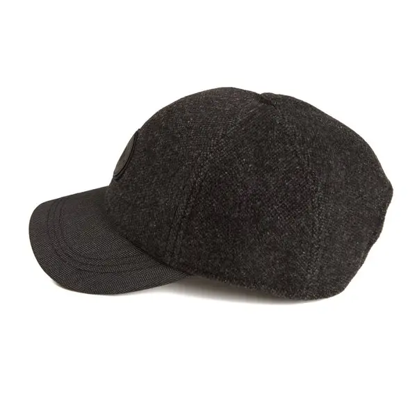 DASMARCA HATS Johnny Slate Wool Baseball Cap - Grey