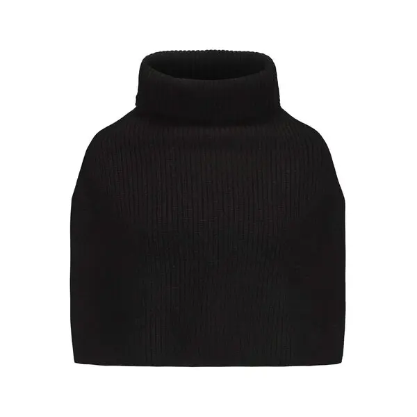 MUTE BY JL Wool Neck Warmer - Black